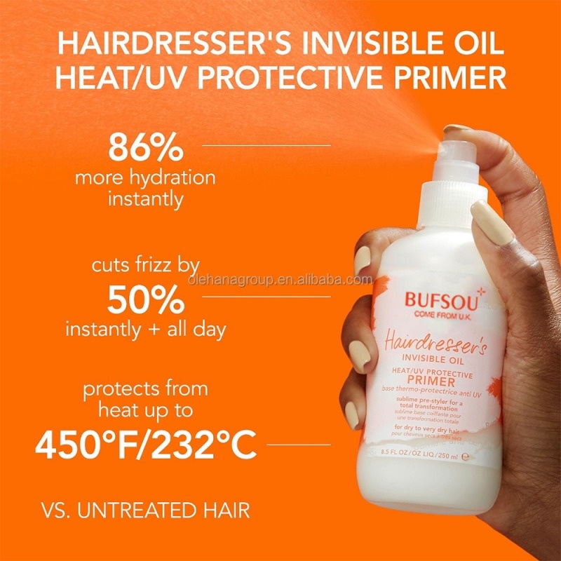 Hair Repair Smooths Shine Keratin Treatment Uv Heat Protection Leave-In ...